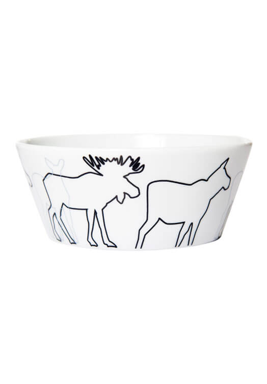 Prachtige Kom Met Elandmotief | The Swedish Gift Shop