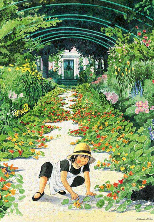 Poster Linnea Oost-Indische Kers | The Swedish Gift shop – The Swedish ...